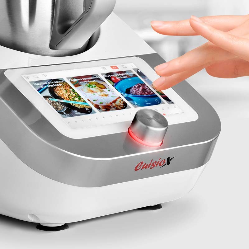 ROBOT CUISEUR MULTIFONCTION CONNECTÉ 1400W 12 VITESSES ET ECRAN TACTILE ...